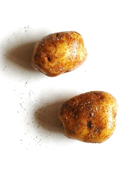 Fully Loaded Crispy Potato Skins with Cheese & Bacon - Tried and True ...