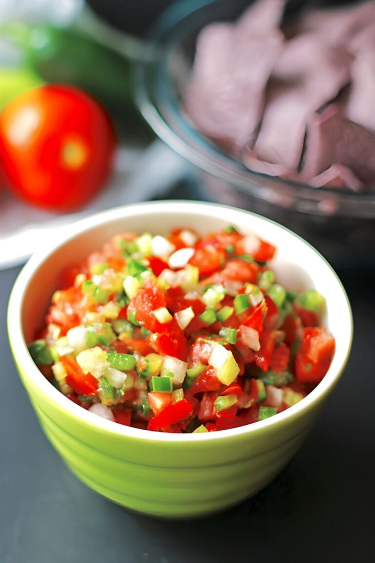 Fresh Salsa with Cilantro - Pico de Gallo - Tried and True Recipes
