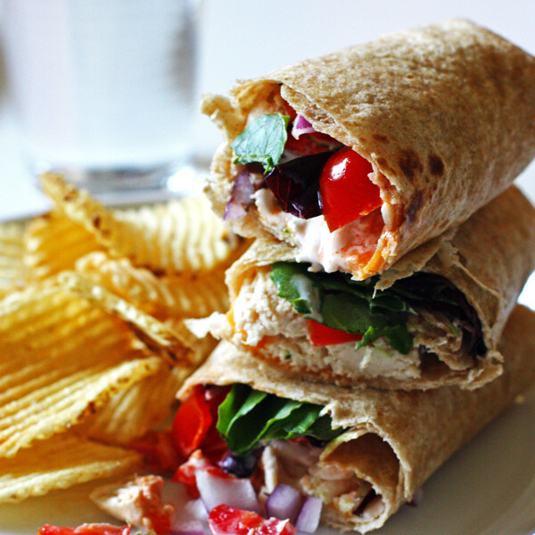 Chicken Bacon Ranch Wraps - Tried and True Recipes