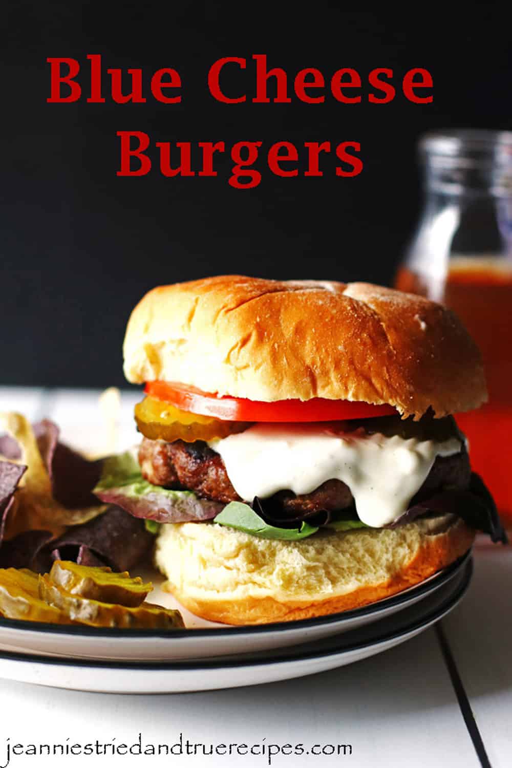 Blue Cheese Burgers - Tried and True Recipes