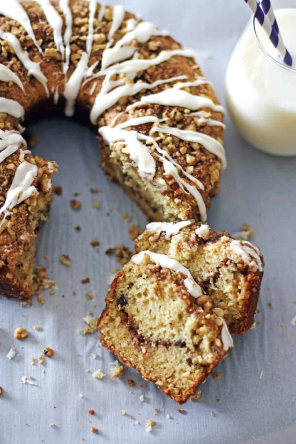 Cinnamon Streusel Coffee Cake - Tried and True Recipes