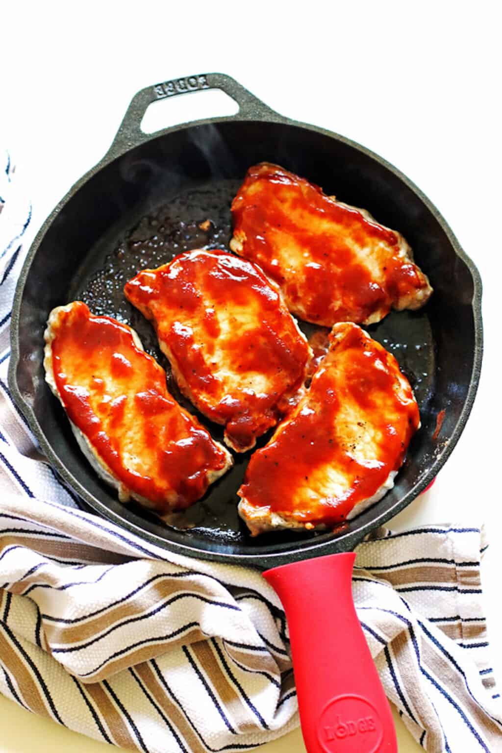 Barbecue Pork Chops - Tried and True Recipes