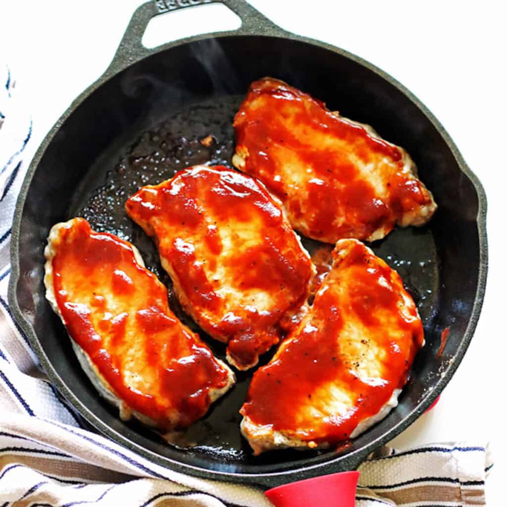 Barbecue Pork Chops - Tried and True Recipes