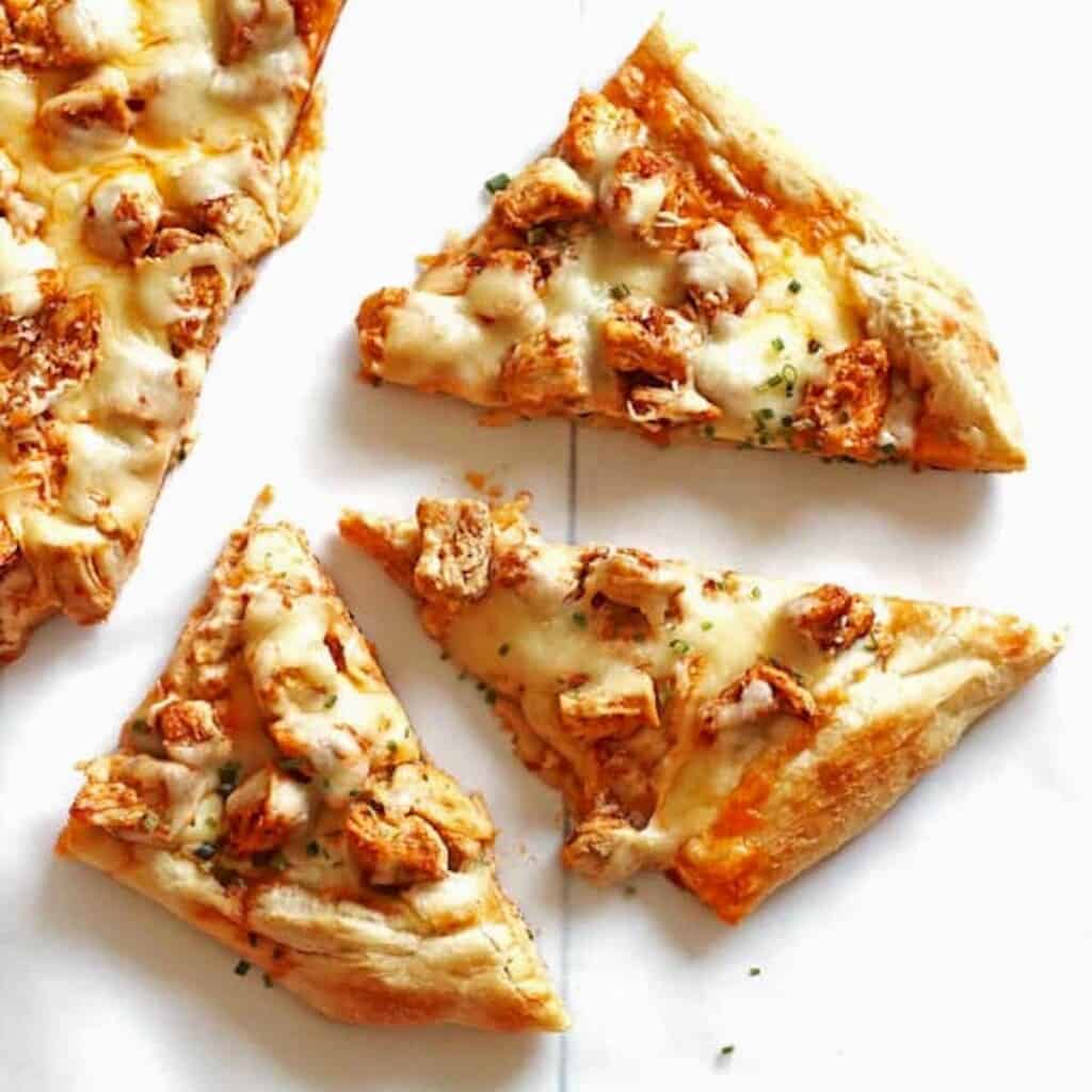 Easy White Pizza with Fresh Tomatoes - Tried and True Recipes