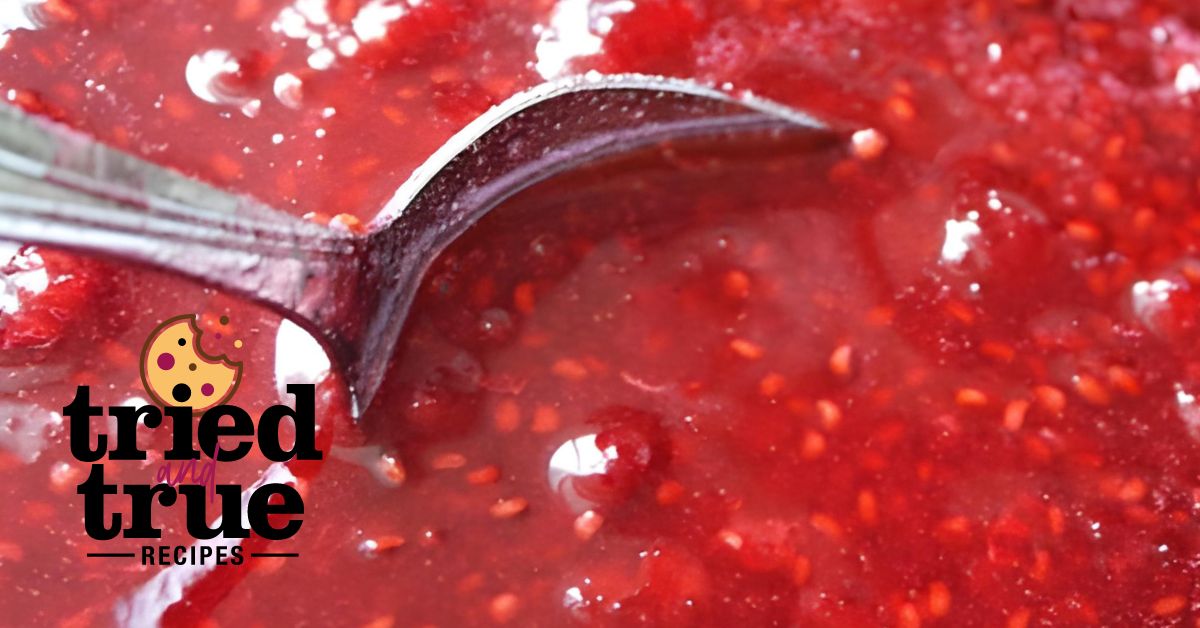 Homemade Raspberry Jam - Tried and True Recipes